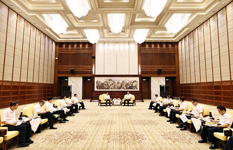 省政府与国家能源集团举行工作会谈 毛伟明余兵出席-湖南省人民政府门户网站